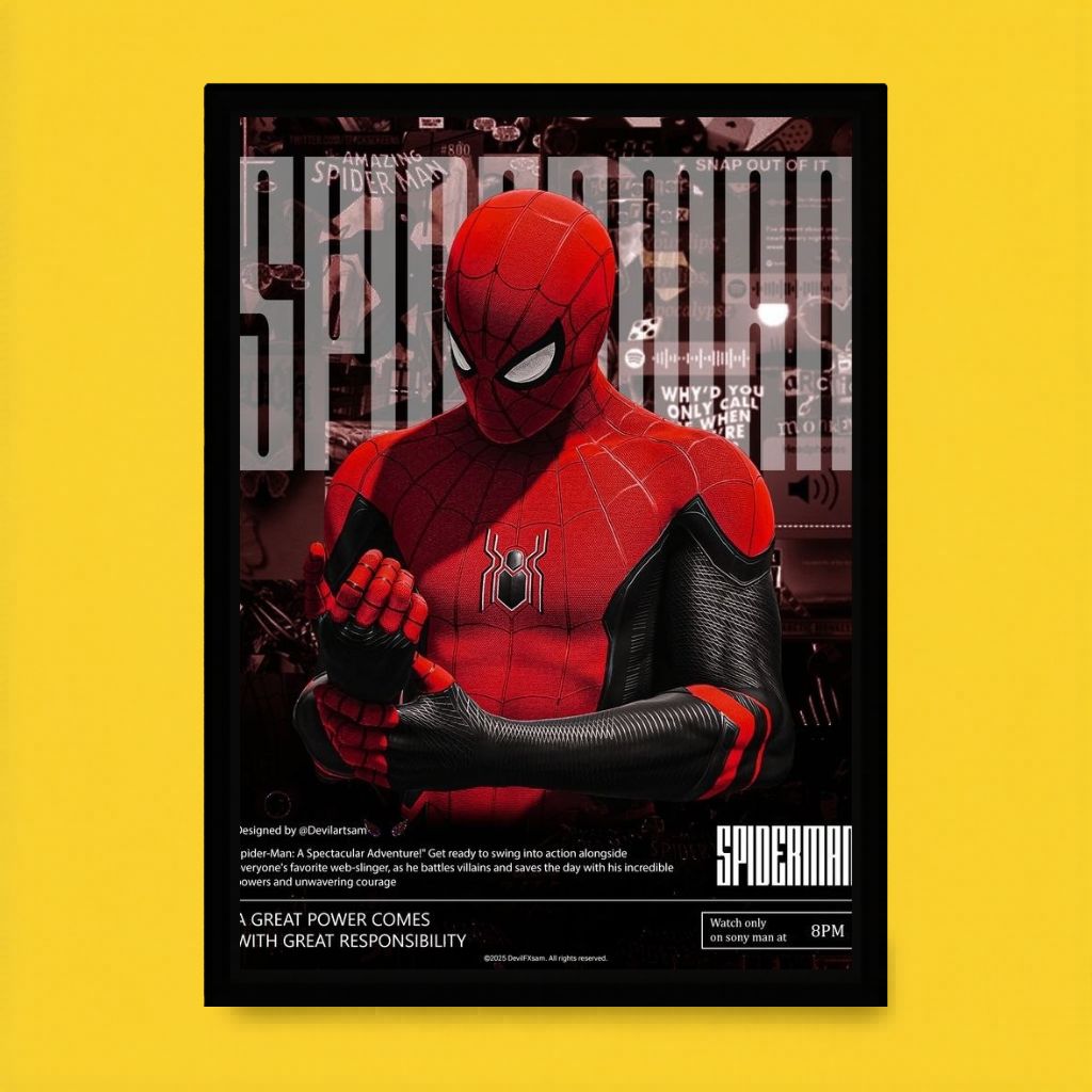 Spider-Man Hero Frame – QUANTO